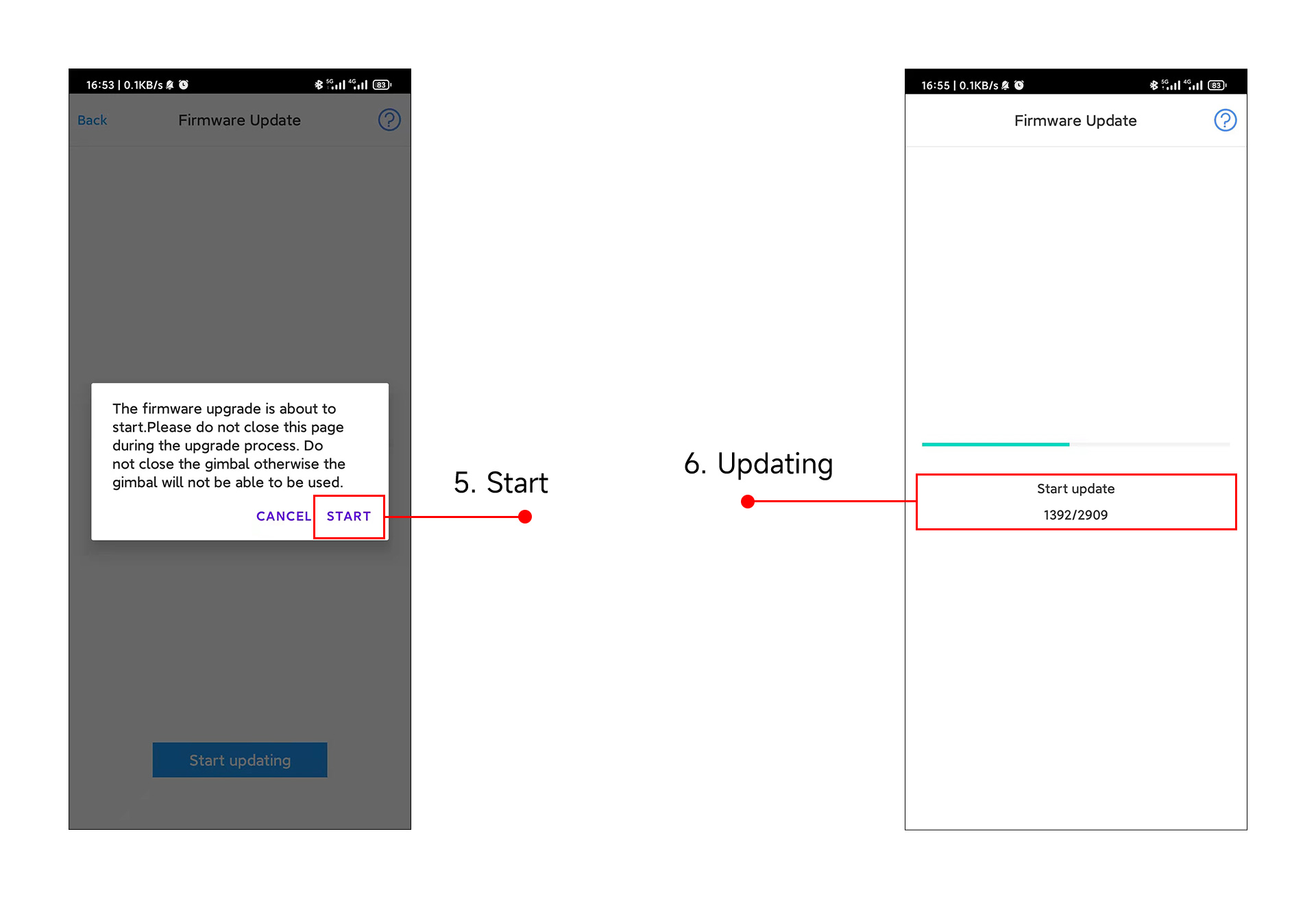 FALCON APP Firmware Update Tutorial | INKEE影器